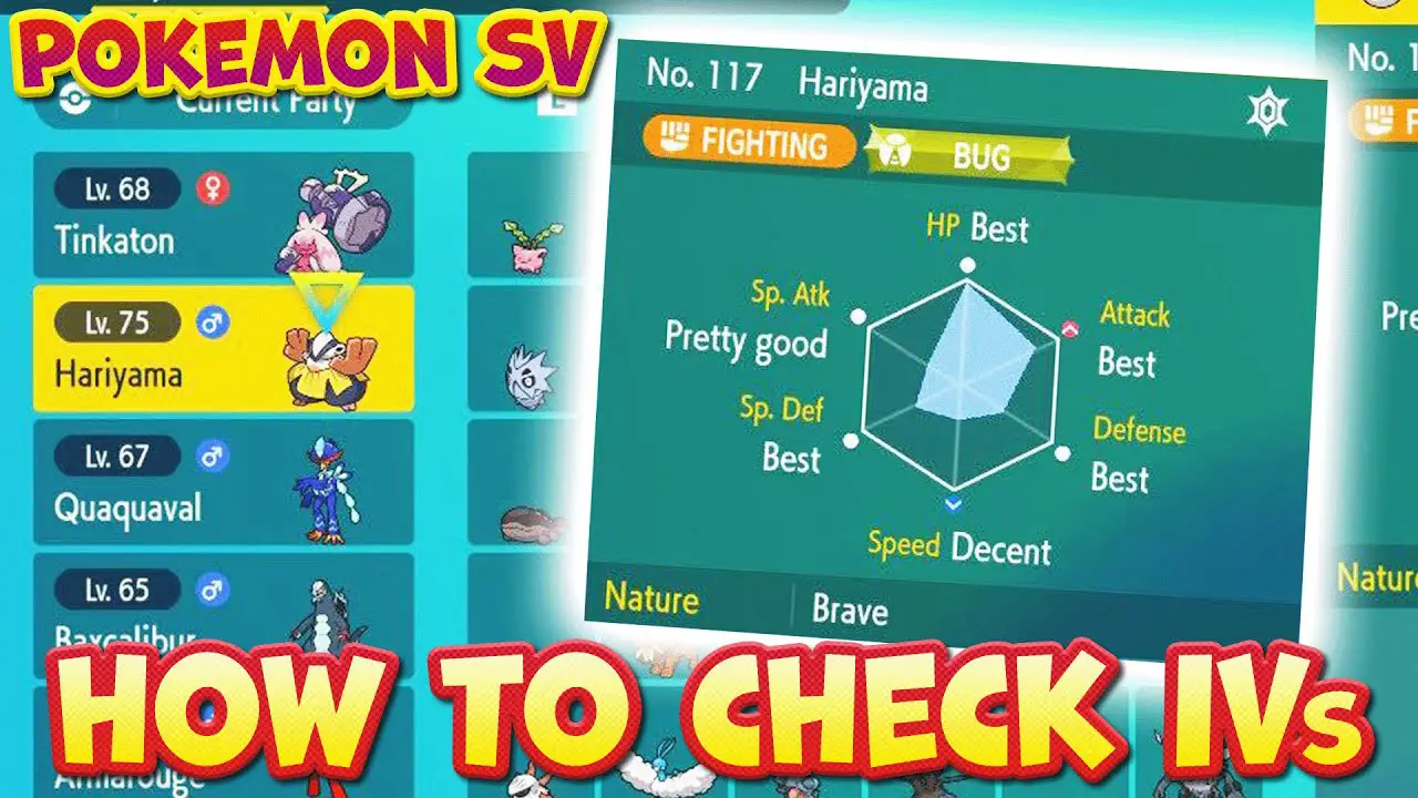 Pokemon Scarlet & Violet: IV Checker - My Otaku World Pokemon Scarlet & Violet: IV Checker - My Otaku World