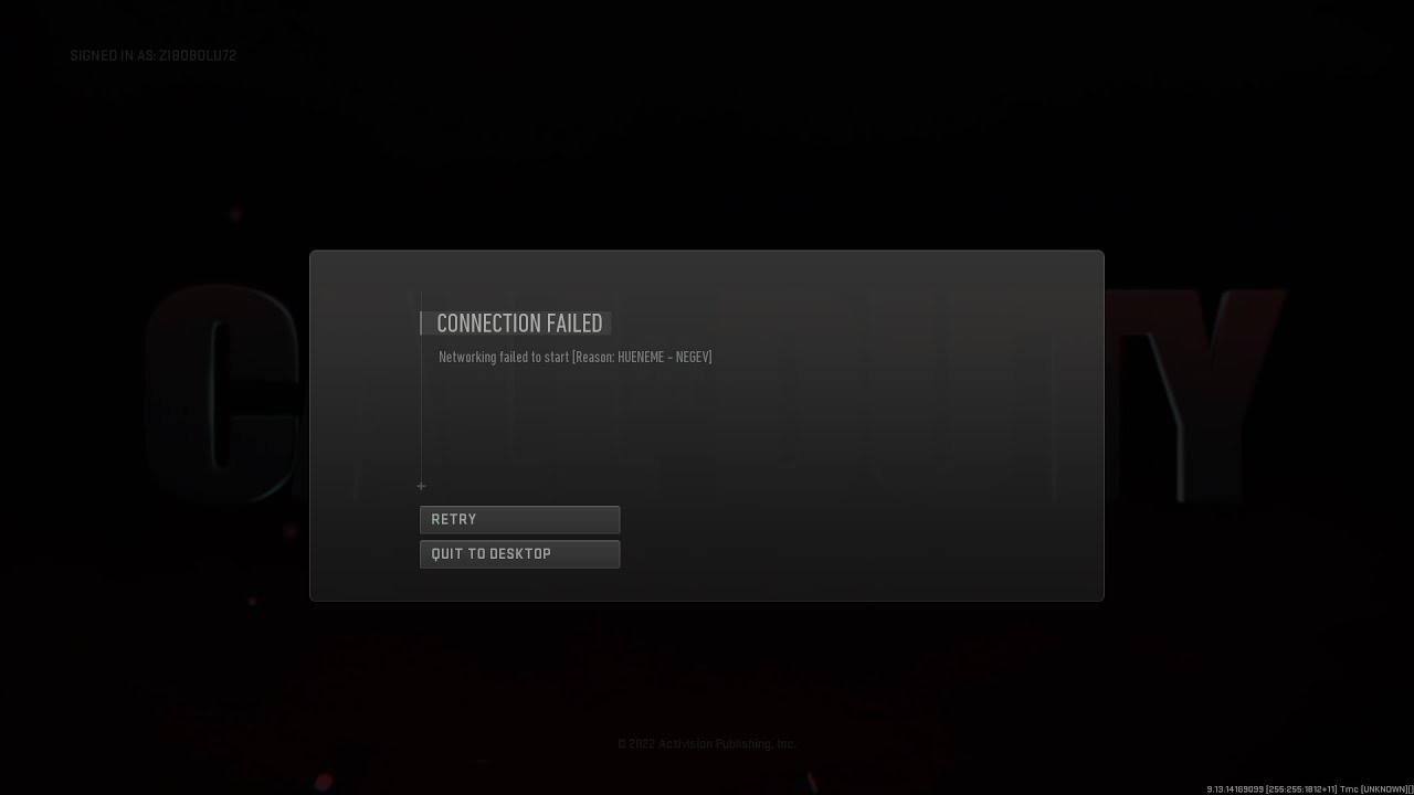 Try Fixing The Hueneme Negev Error in MW3 - My Otaku World Try Fixing The Hueneme Negev Error in MW3 - My Otaku World